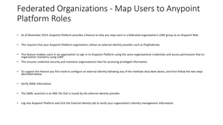 External identity | PPT