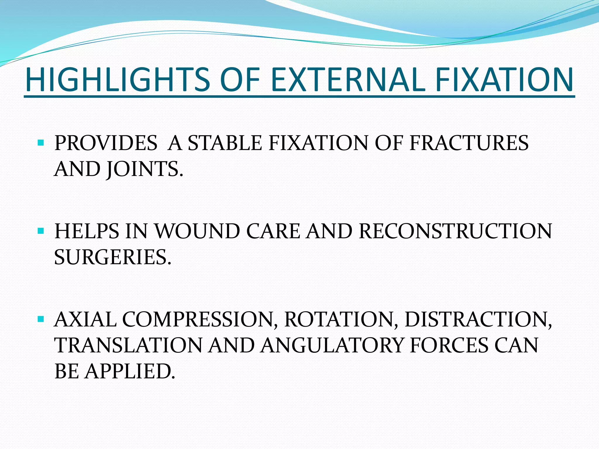 External, internal fixation, DCP and Cast Syndrome | PPTX