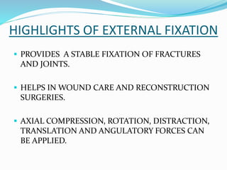 External, internal fixation, DCP and Cast Syndrome | PPTX