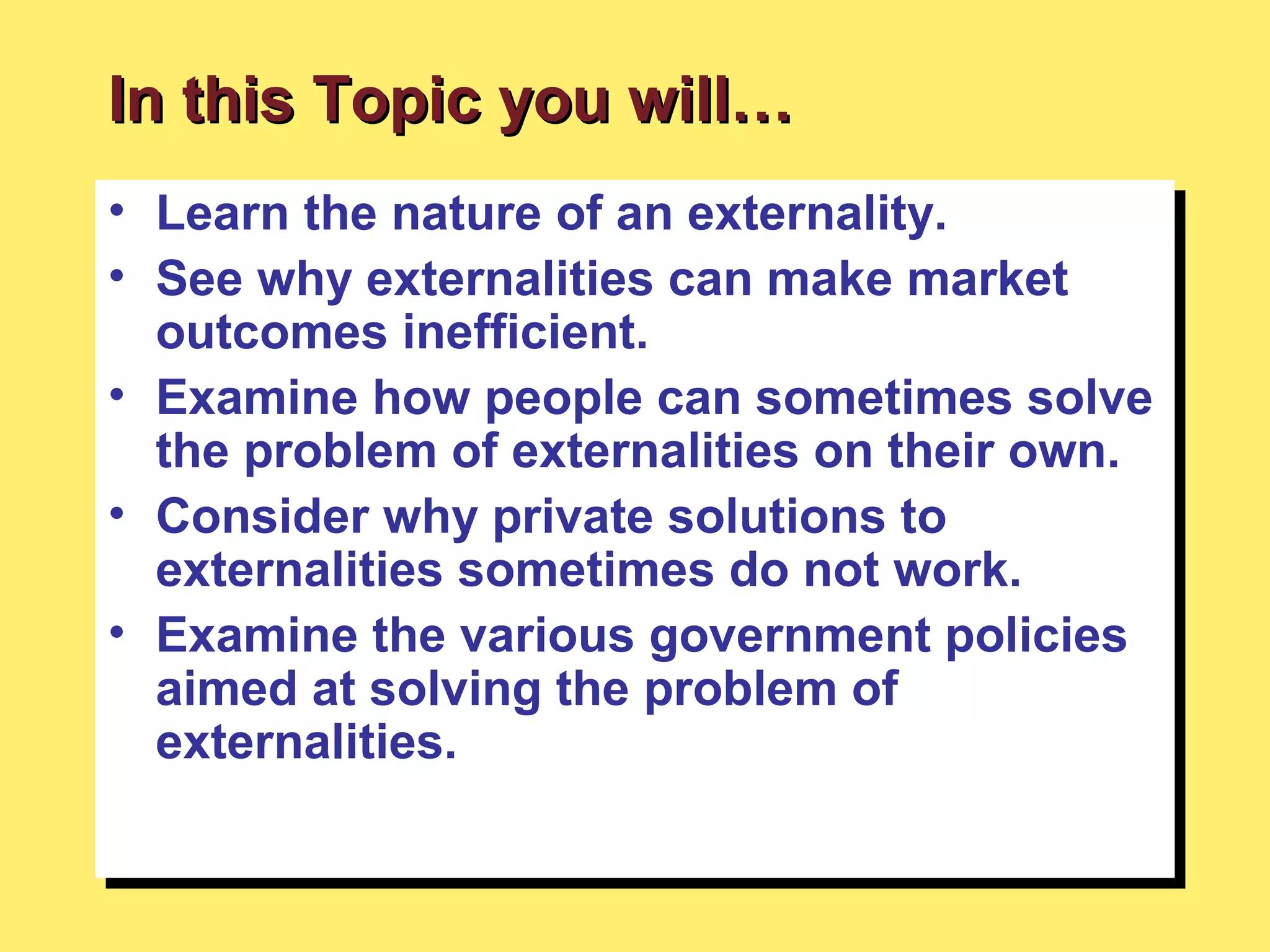 Externalities Part II | PPT