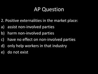 Externalities | PPT | Free Download