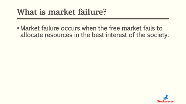 Externalities | Causes of market failure | PDF