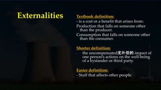 Externalities SFLS part1 | PPTX