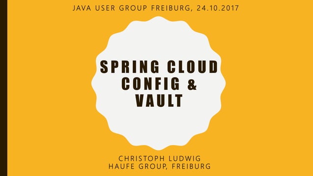 Externalized Spring Boot App Configuration Ppt