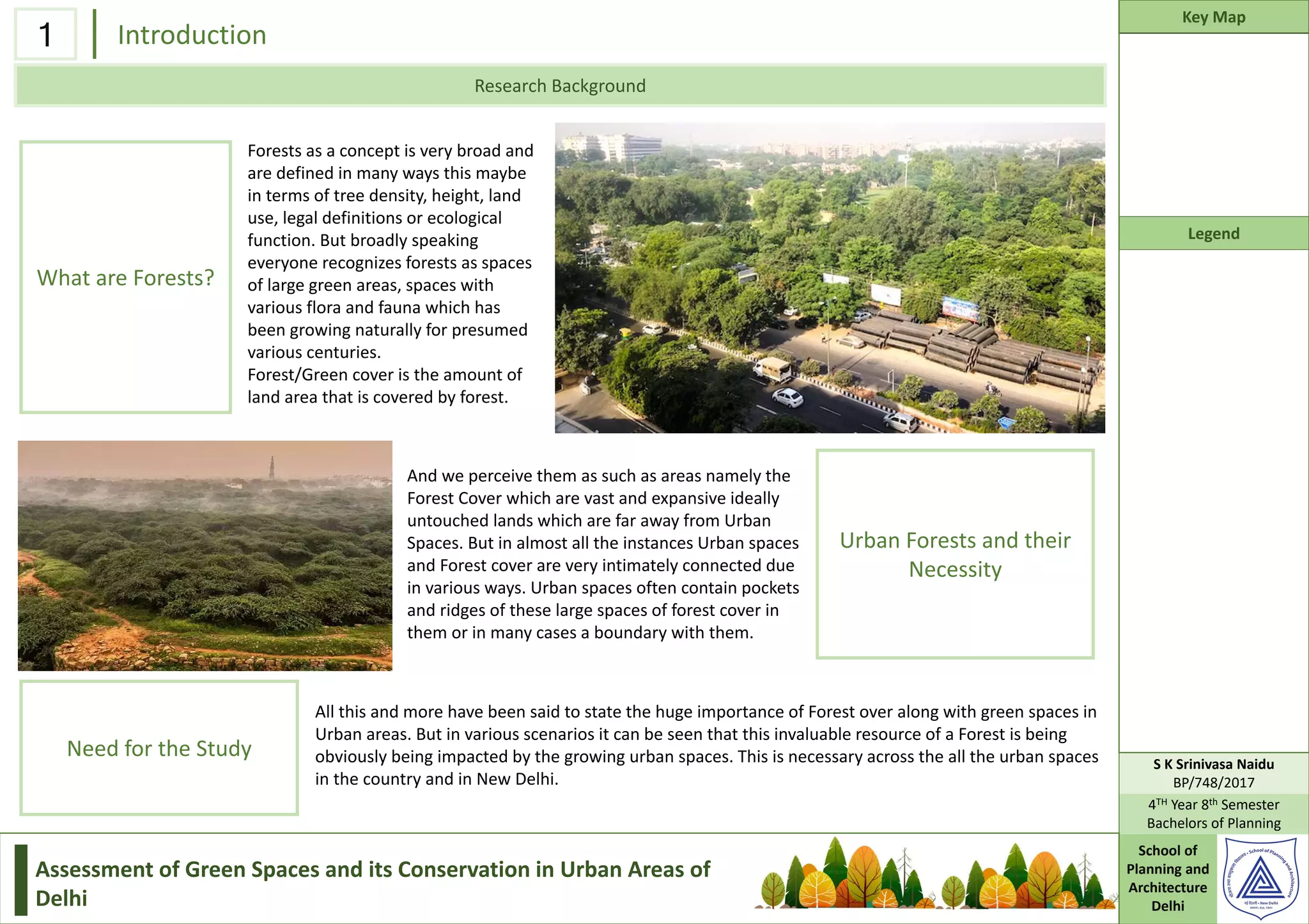Assessment of Green Spaces and its Conservation in Urban Areas of Delhi ...