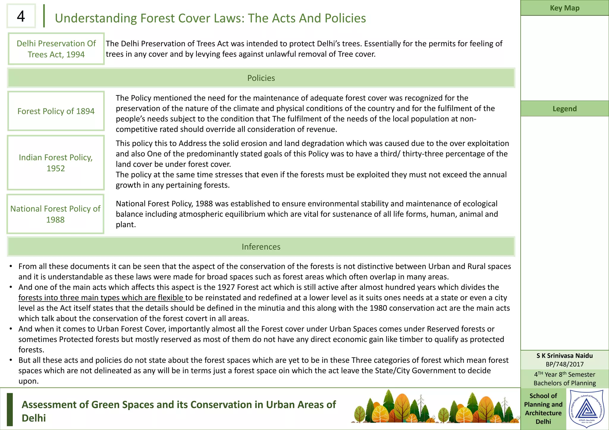 Assessment of Green Spaces and its Conservation in Urban Areas of Delhi ...