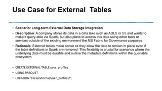 External & Managed Tables In Fabric Lakehouse.pptx