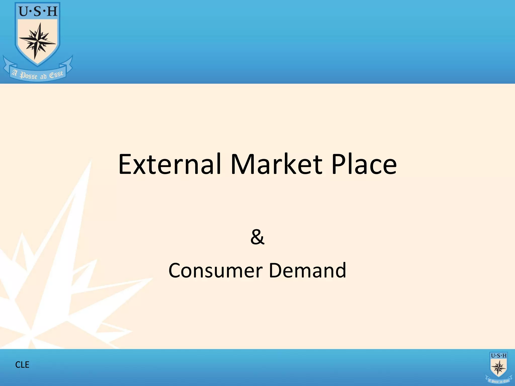 External Market Place T1 | PPT