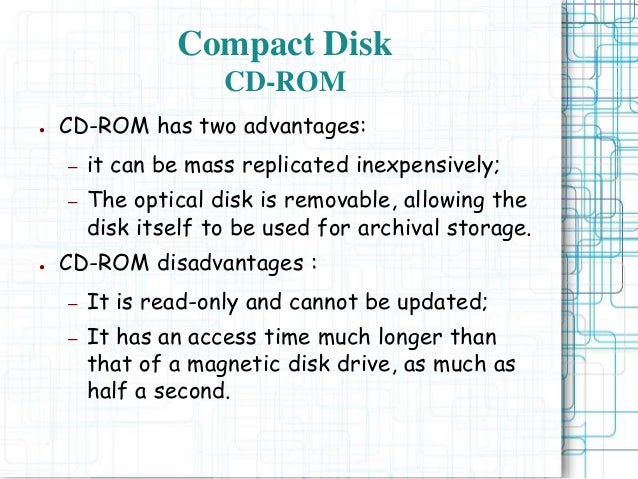 External memory - Computer Architecture