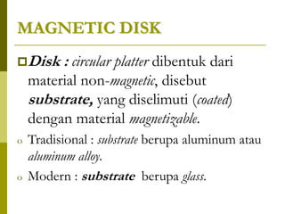 EXTERNAL MEMORY ORGANISASI DAN ARSITEKTUR KOMPUTER.ppt