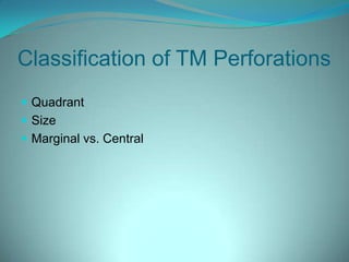 External, middle and inner ear traumas | PPTX