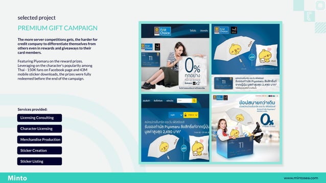 MINTO AGENCY CREDENTIAL | PPT