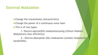 External modulators | PPT
