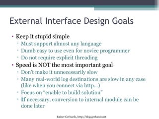 Writing External Rsyslog Plugins | PPT | Free Download