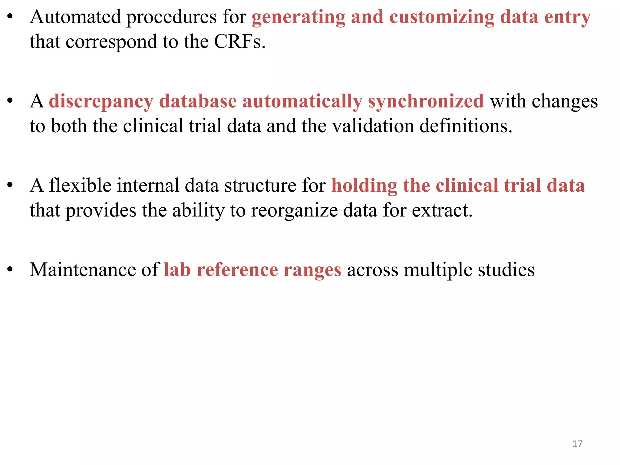 Role of computer in clinical development | PPTX