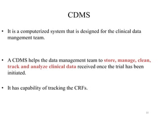 Role of computer in clinical development | PPTX
