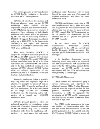Leveraging External Applications For DOCSIS 3.1 HFC Plant Optimization ...