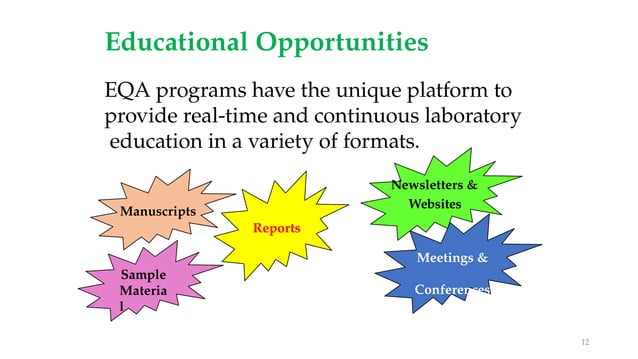 External Quality Assessment.pptx 2024 University of Zimbabwe | PPT