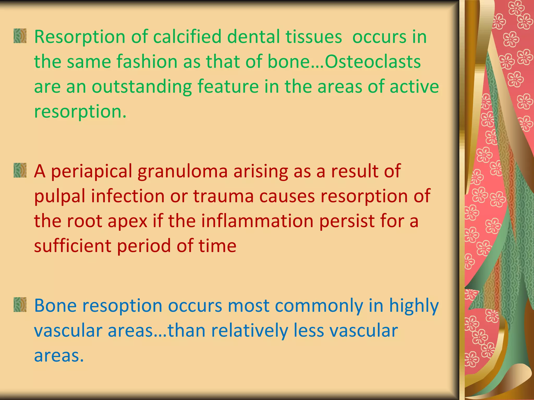 External resorption | PPT