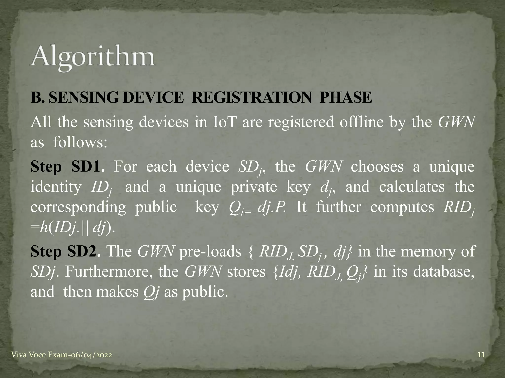 Security and Authentication of Internet of Things (IoT) Devices | PPTX