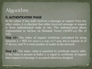 Security and Authentication of Internet of Things (IoT) Devices | PPTX