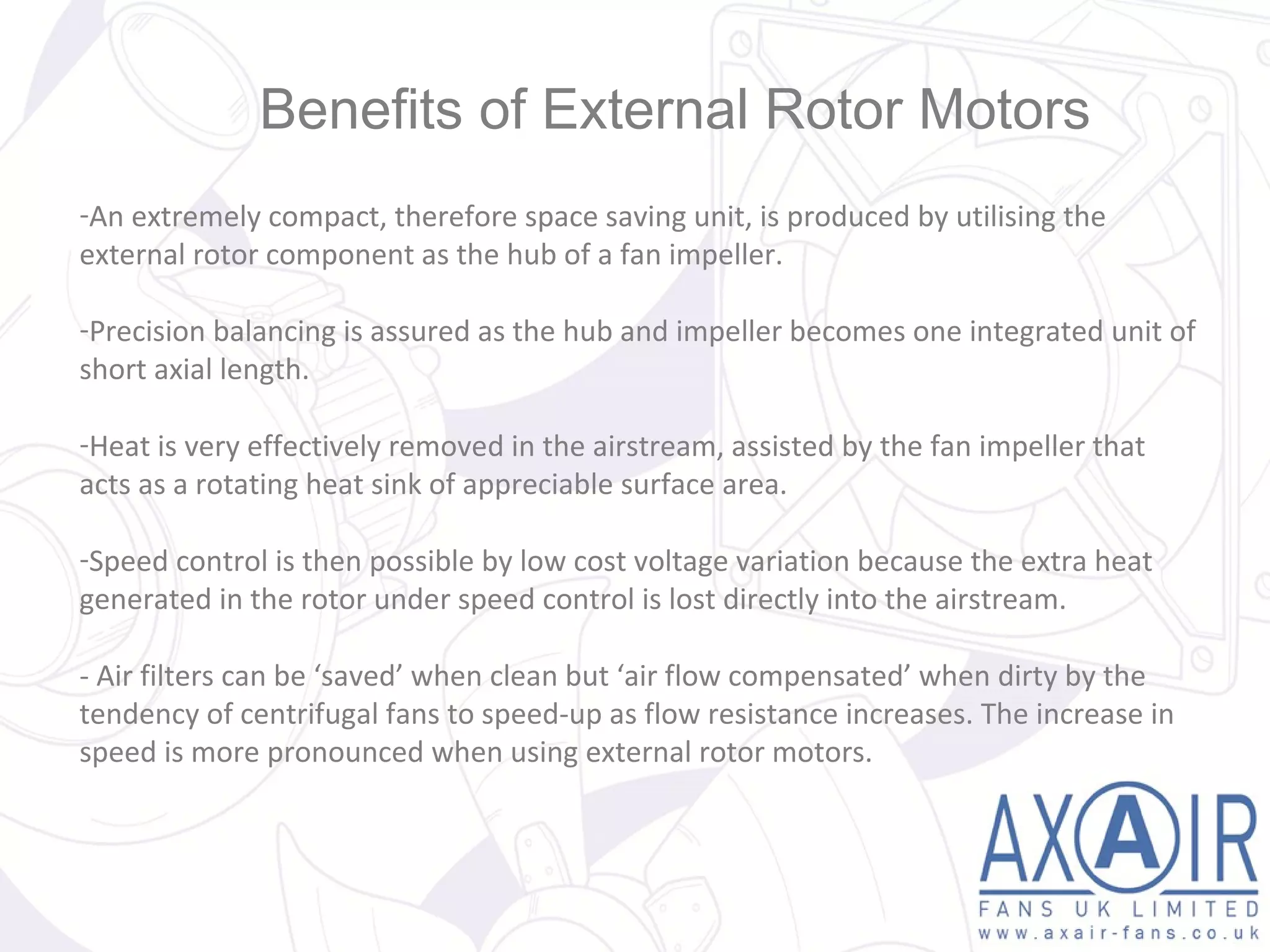 External Rotor Motors - Explained | PPS | Home Appliances | Home & Garden