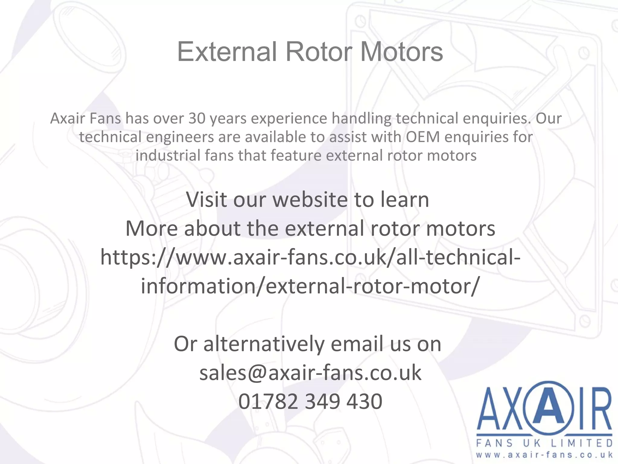 External Rotor Motors - Explained | PPS | Home Appliances | Home & Garden
