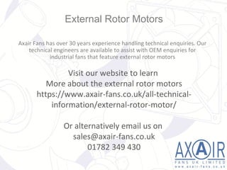 External Rotor Motors - Explained | PPS | Home Appliances | Home & Garden