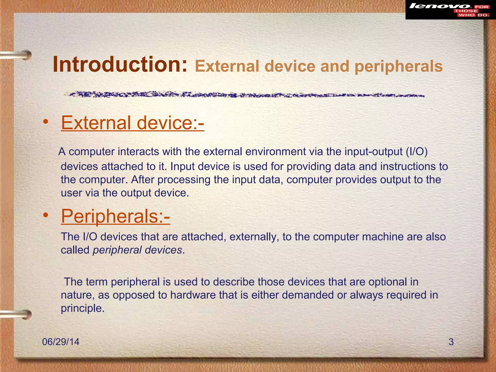 External storage devices | PPT