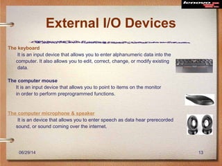 External storage devices | PPT