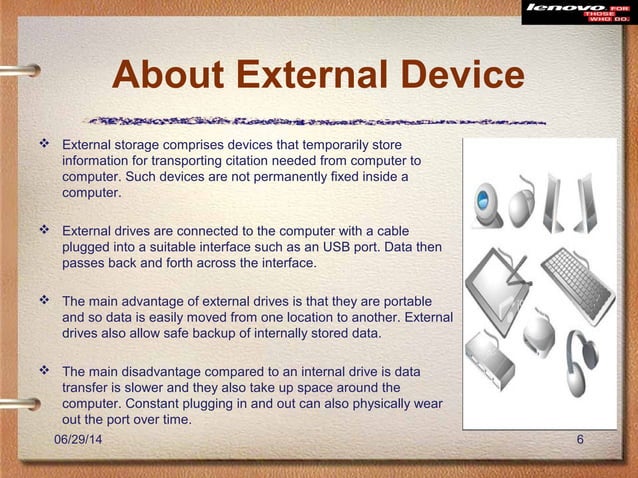 External storage devices | PPT