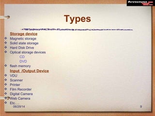 External storage devices | PPT