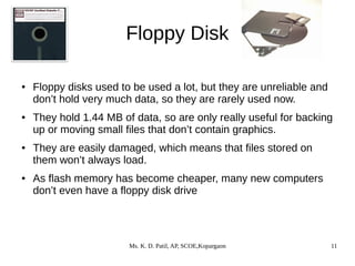 External storage devices and basics of file | PDF