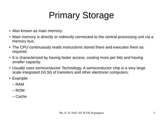 External storage devices and basics of file | PDF