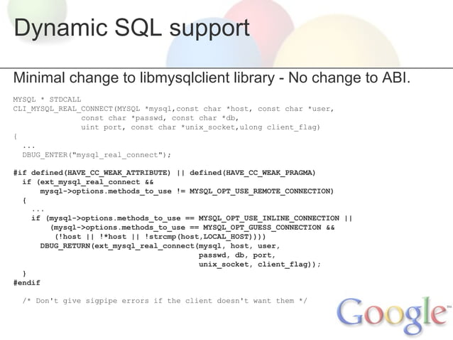 External Language Stored Procedures for MySQL | PPT