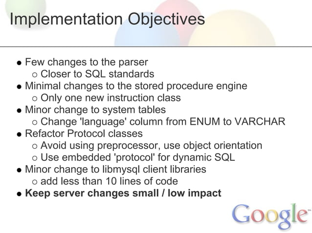 External Language Stored Procedures for MySQL | PDF