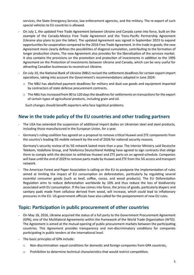 External Trade Monitoring External Trade Monitoring | PDF