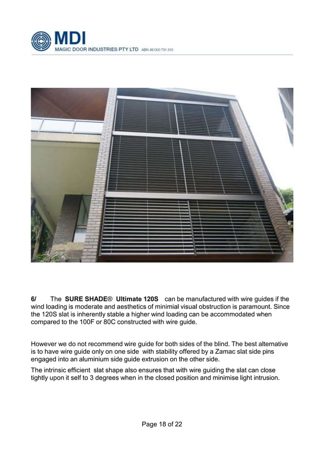 External Venetian Blinds aluminium louvres.pptx