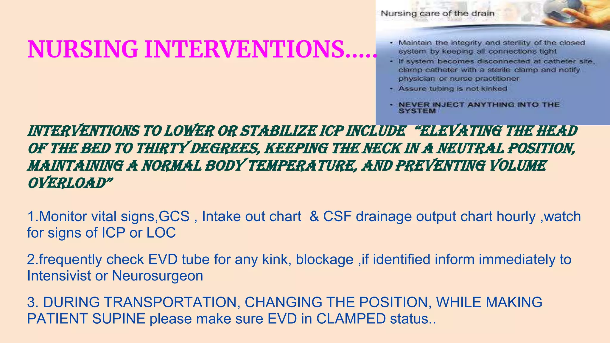 EXTERNAL VENTRICULAR CARE FOR NURSES.pptx