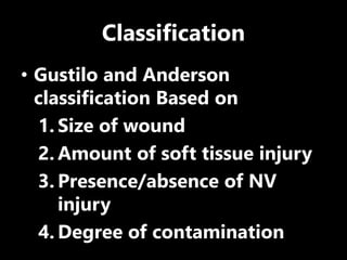Extern conference-open fracture | PPTX