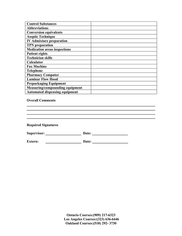 Externship time sheet | PDF