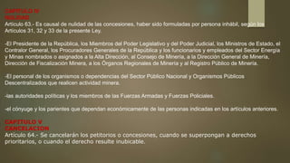 Extincion minero | PPTX