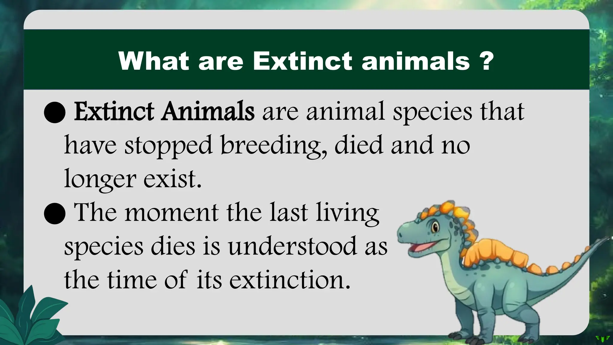 Extinct & Endangered Species: A Deep Dive into Lost Giants and ...