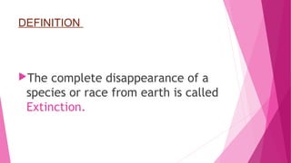 Extinction | PPT