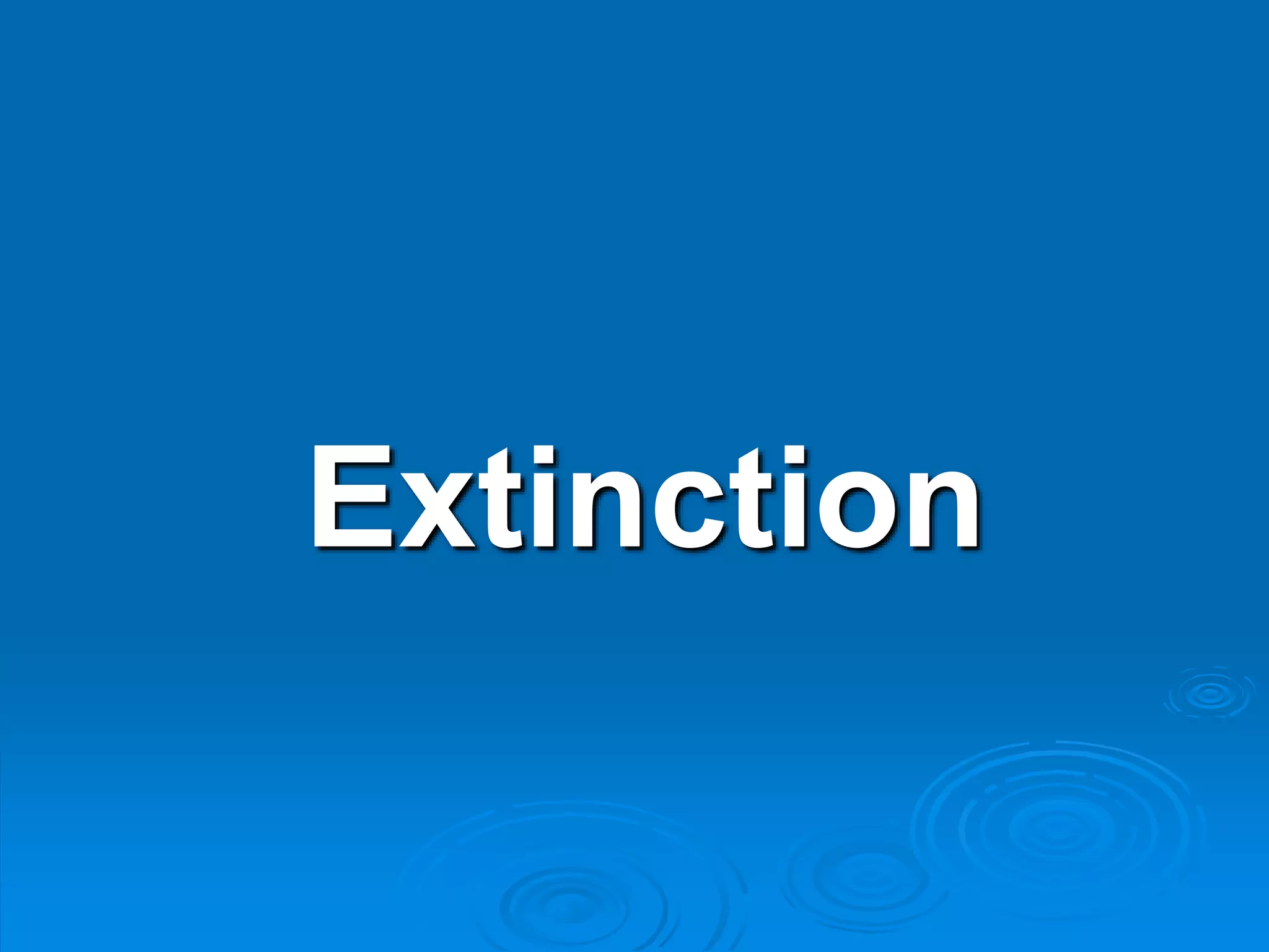 Extinction.ppt