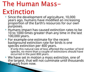 _extinction.ppt tutorials for students learning | PPT | Free Download