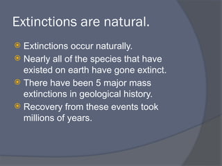 extinction of biodiversity and it's causes.pptx