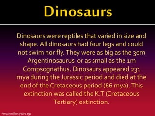 KT Extinction Theory (Asteroid) | PPTX