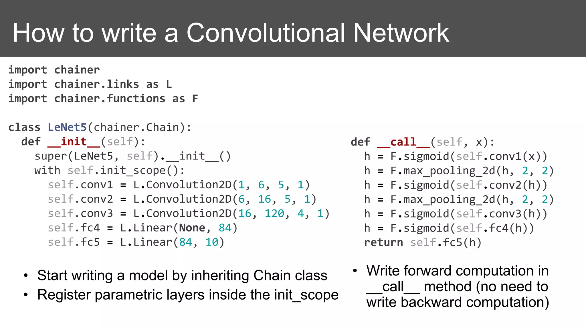 Introduction to Chainer | PDF