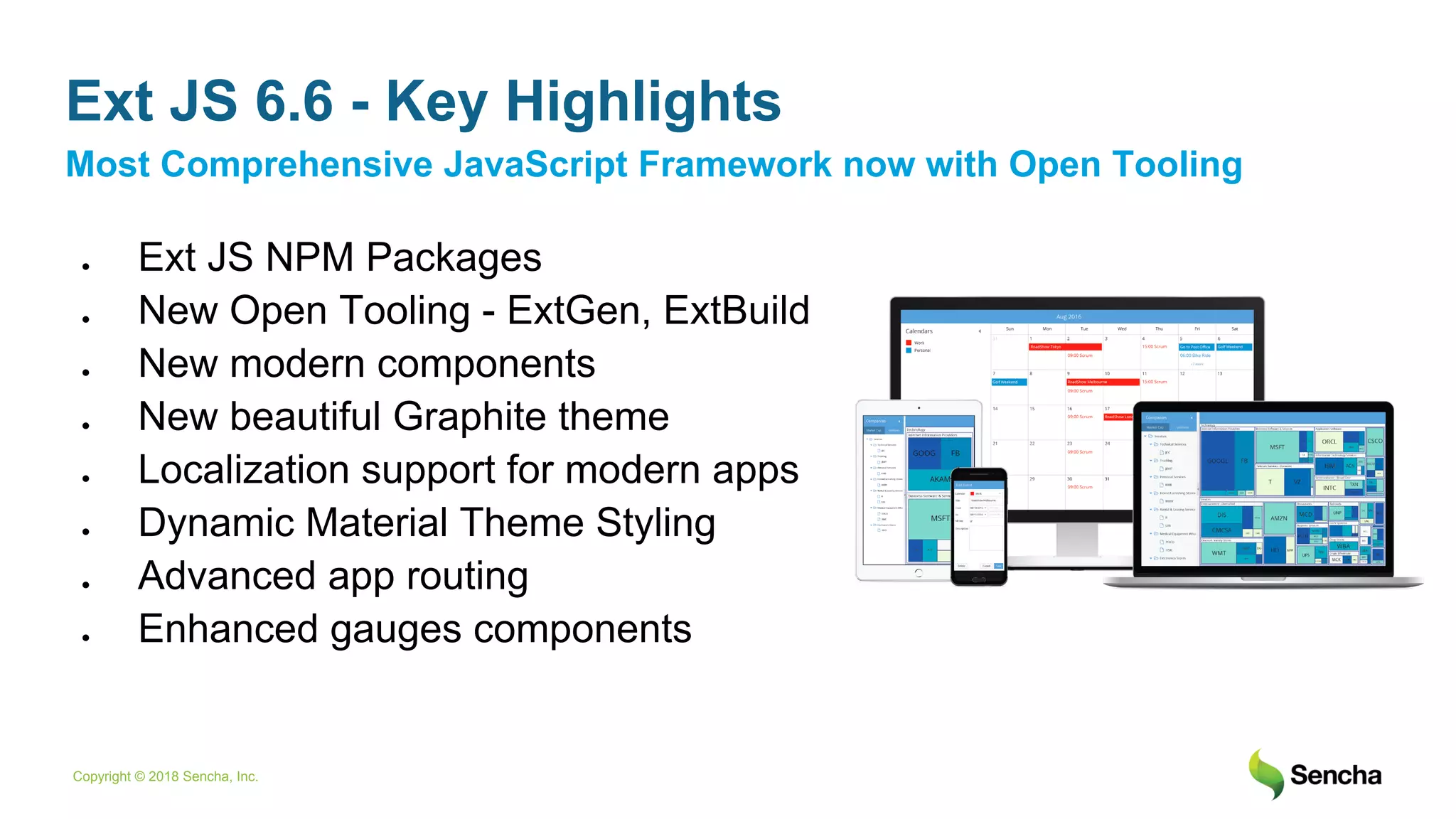 Ext JS 6.6 Highlights | PPT